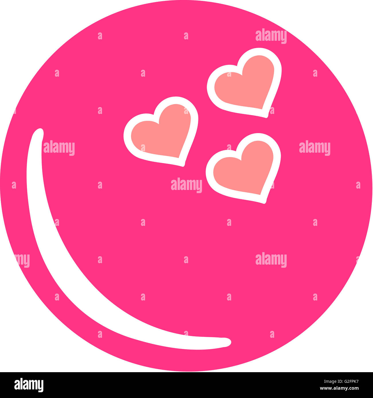 Pink Bowling Ball Hearts Stock Photo - Alamy