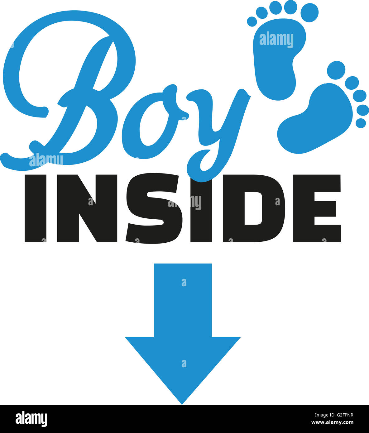 Baby shower boy childhood hi-res stock photography and images - Alamy