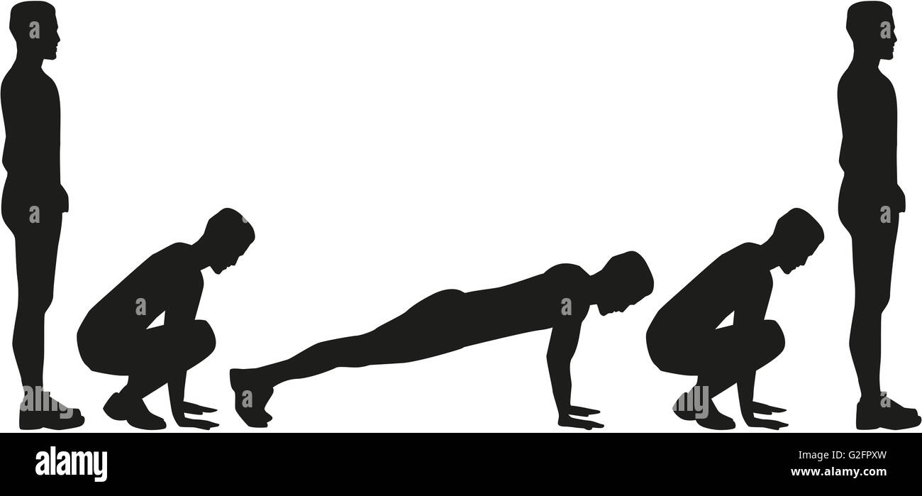 Burpees exercise hi-res stock photography and images - Alamy