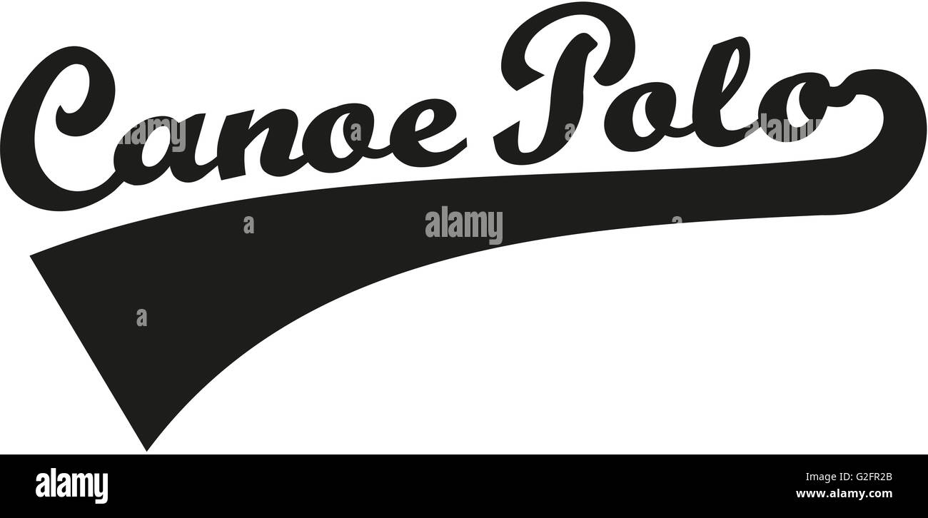 Canoe polo silhouette hi-res stock photography and images - Alamy