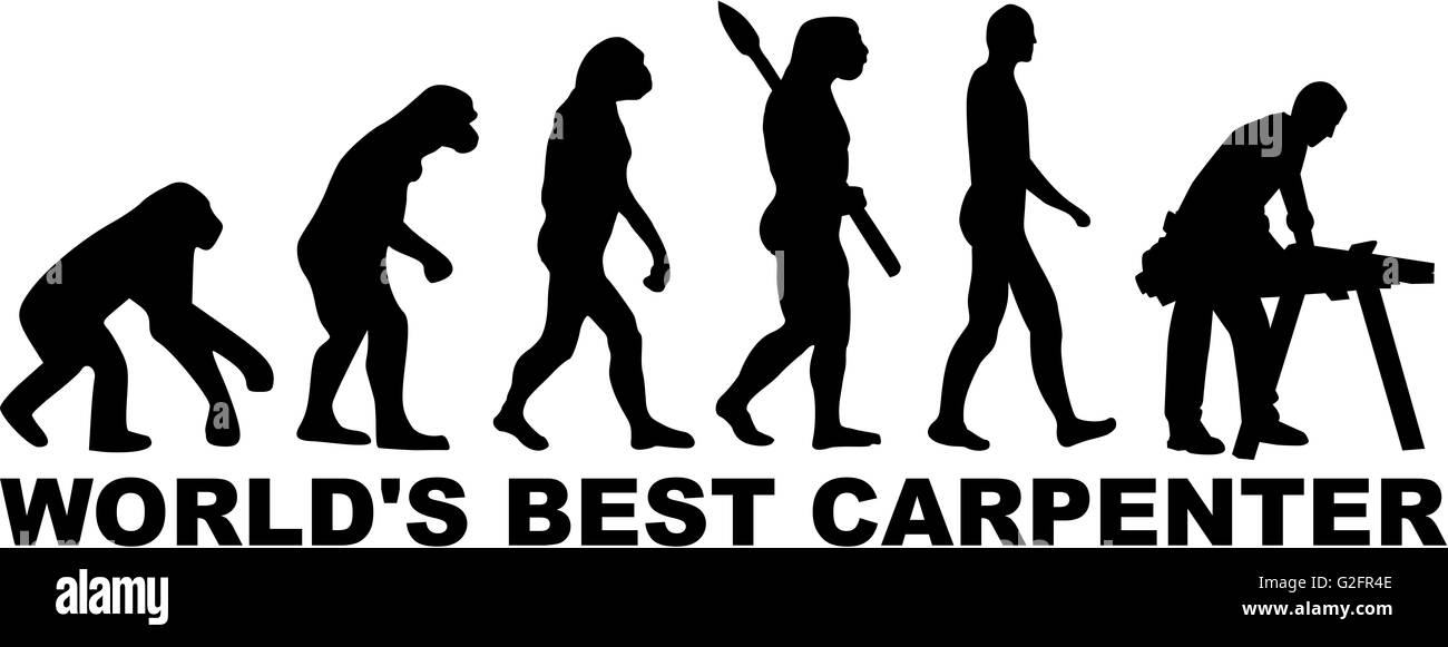 History carpenter carpentry Black and White Stock Photos & Images - Alamy