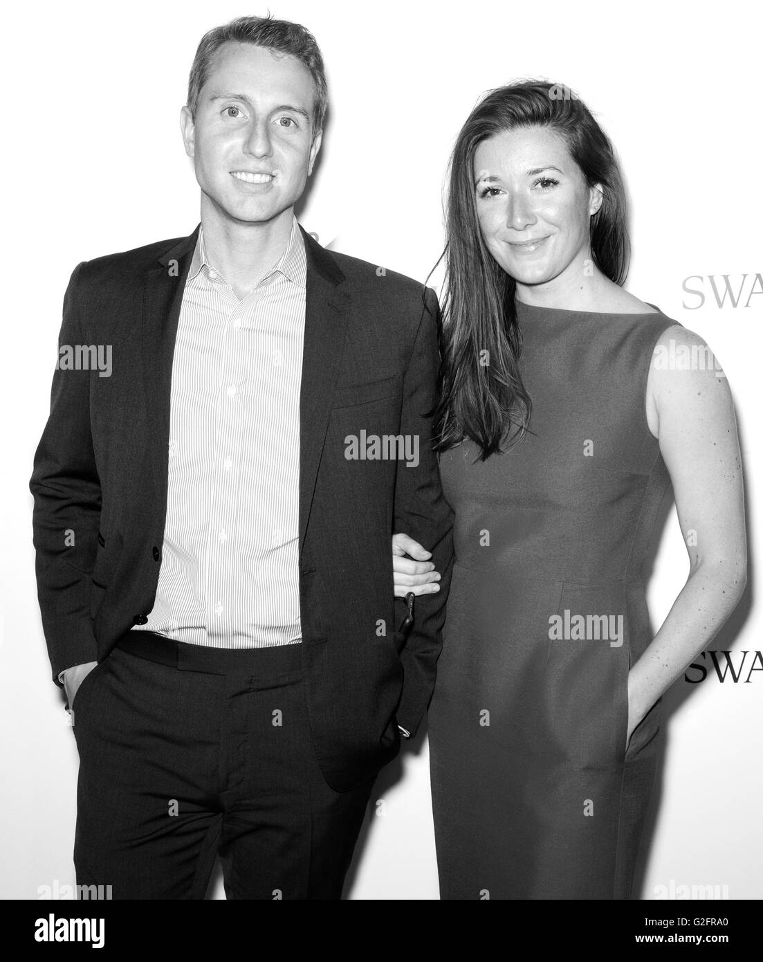 New York City, USA - May 24, 2016: Kevin Burg and Jamie Beck attend ...