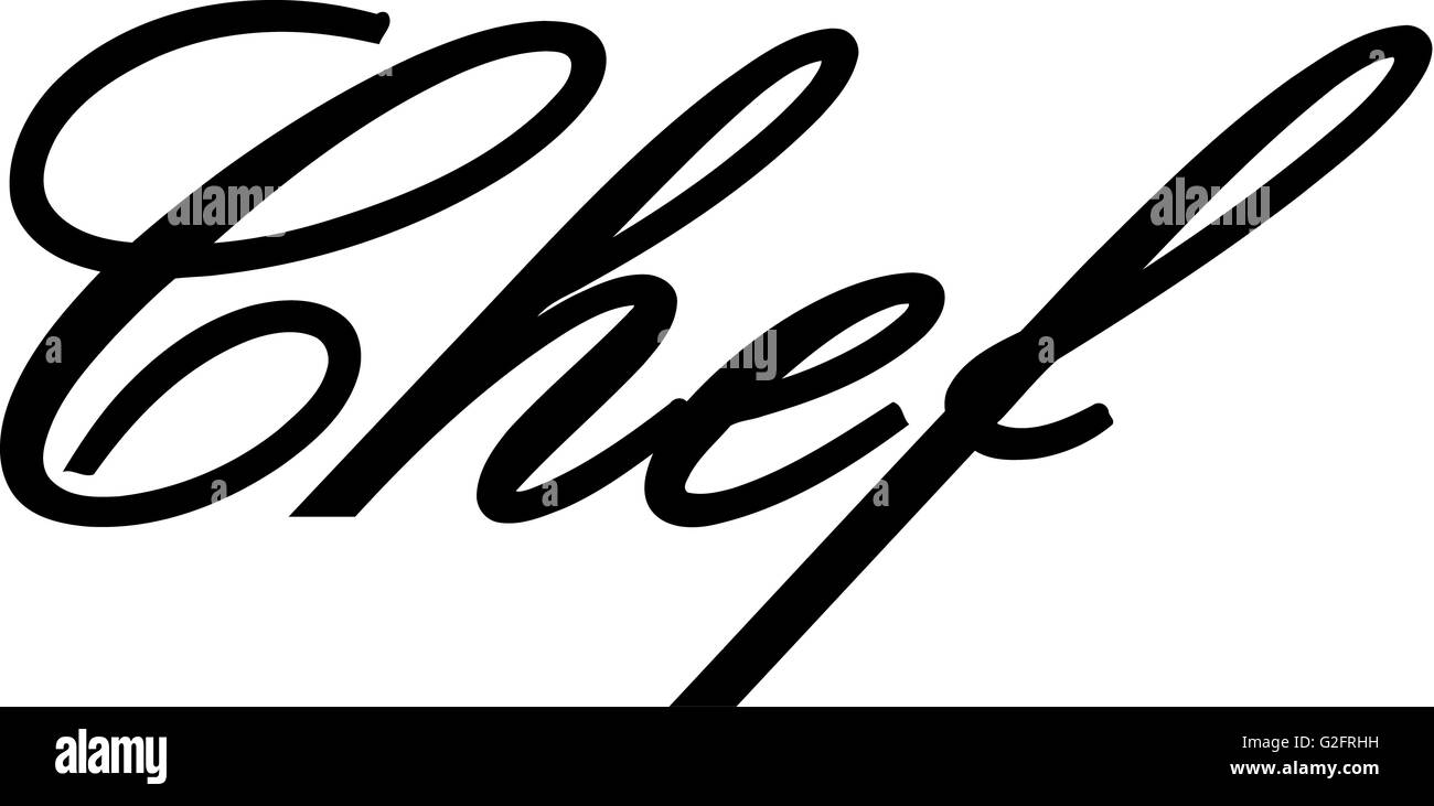 Chef cooker Black and White Stock Photos & Images - Alamy