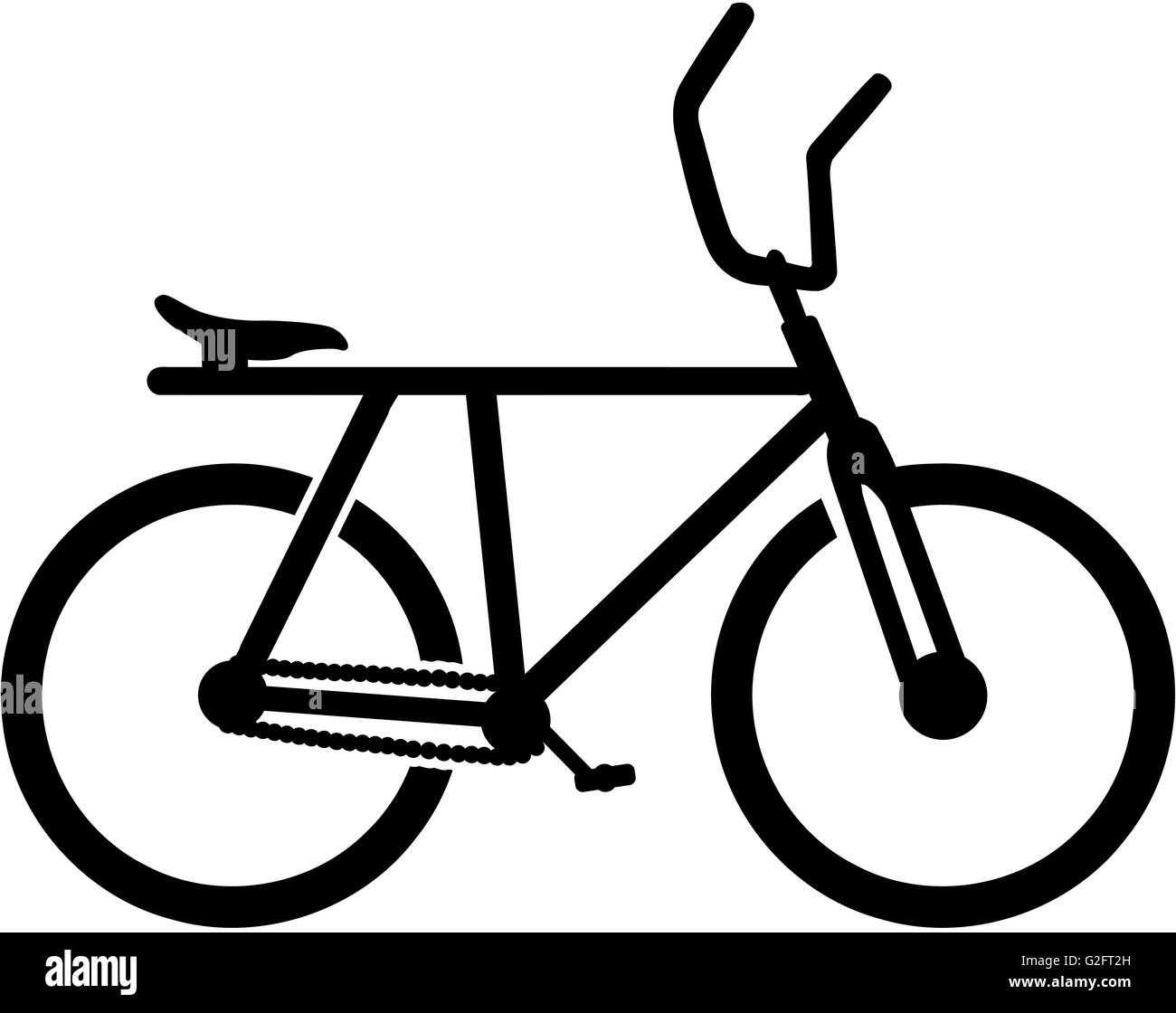 Bicycles bike Black and White Stock Photos & Images - Alamy