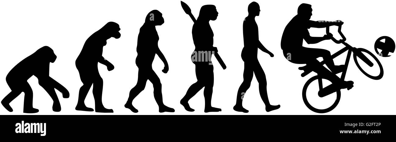 Cycle ball evolution Stock Photo Alamy