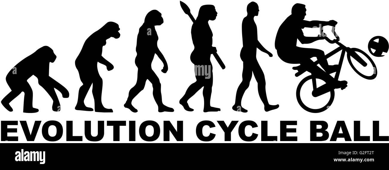 Evolution Cycle ball Stock Photo - Alamy