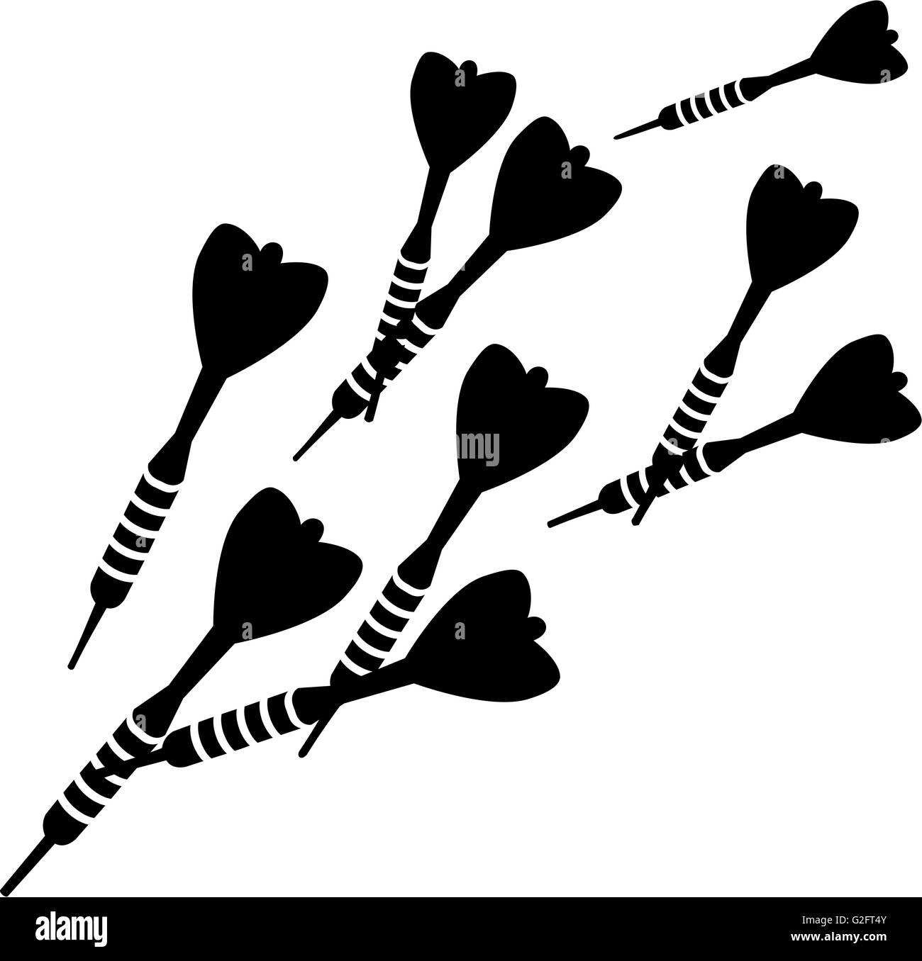 Flying darts hi-res stock photography and images - Alamy