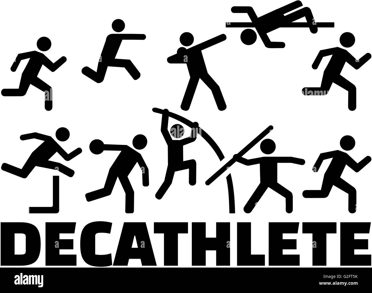 Decathlon logo Black and White Stock Photos & Images - Alamy