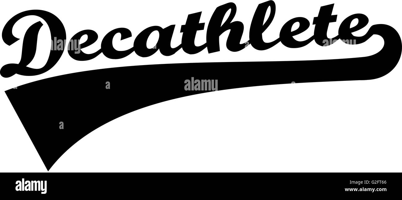 Vintage long distance runner Cut Out Stock Images & Pictures - Alamy