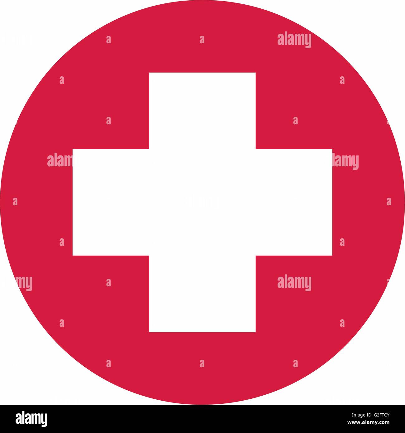Medical Cross Sign Stock Photo - Alamy