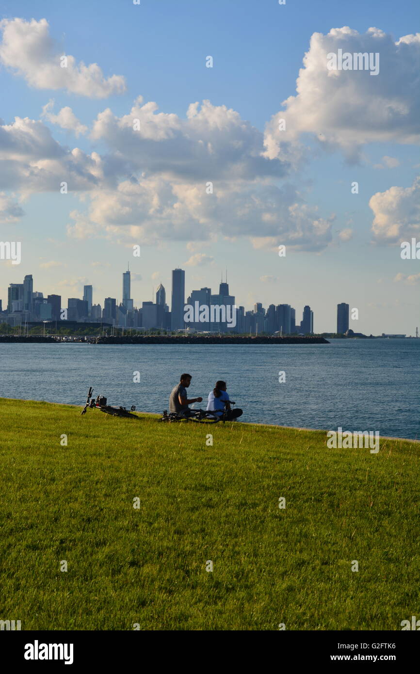 Chicago Lakefront Trail High Resolution Stock Photography and Images ...