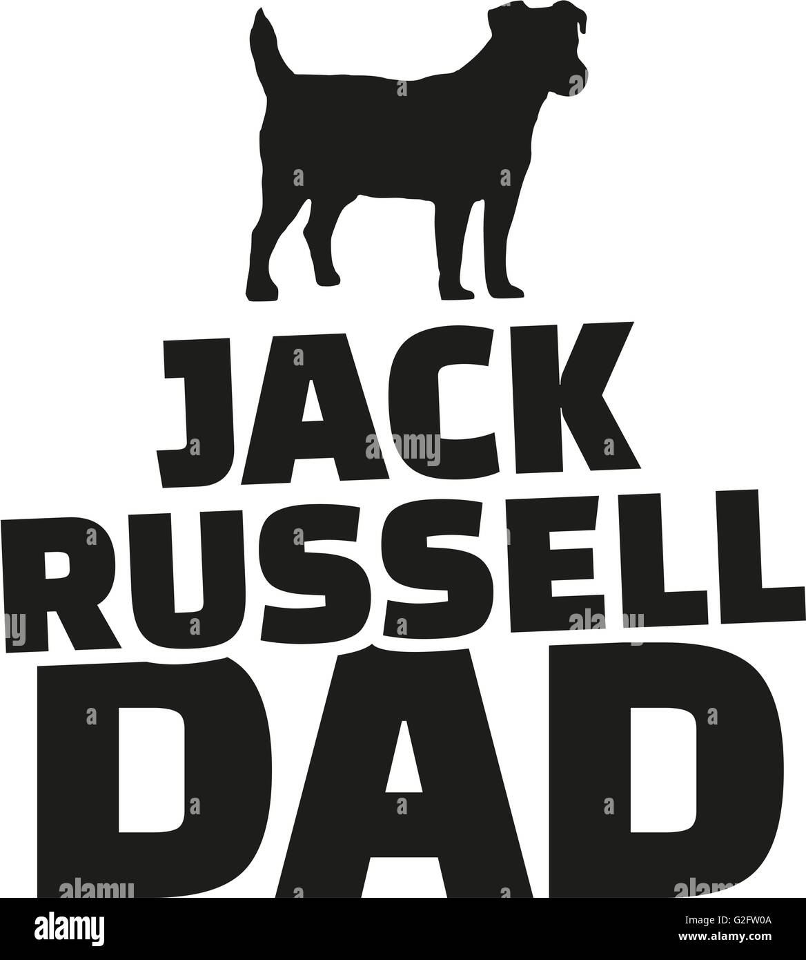 Jack Russell dad Stock Photo - Alamy