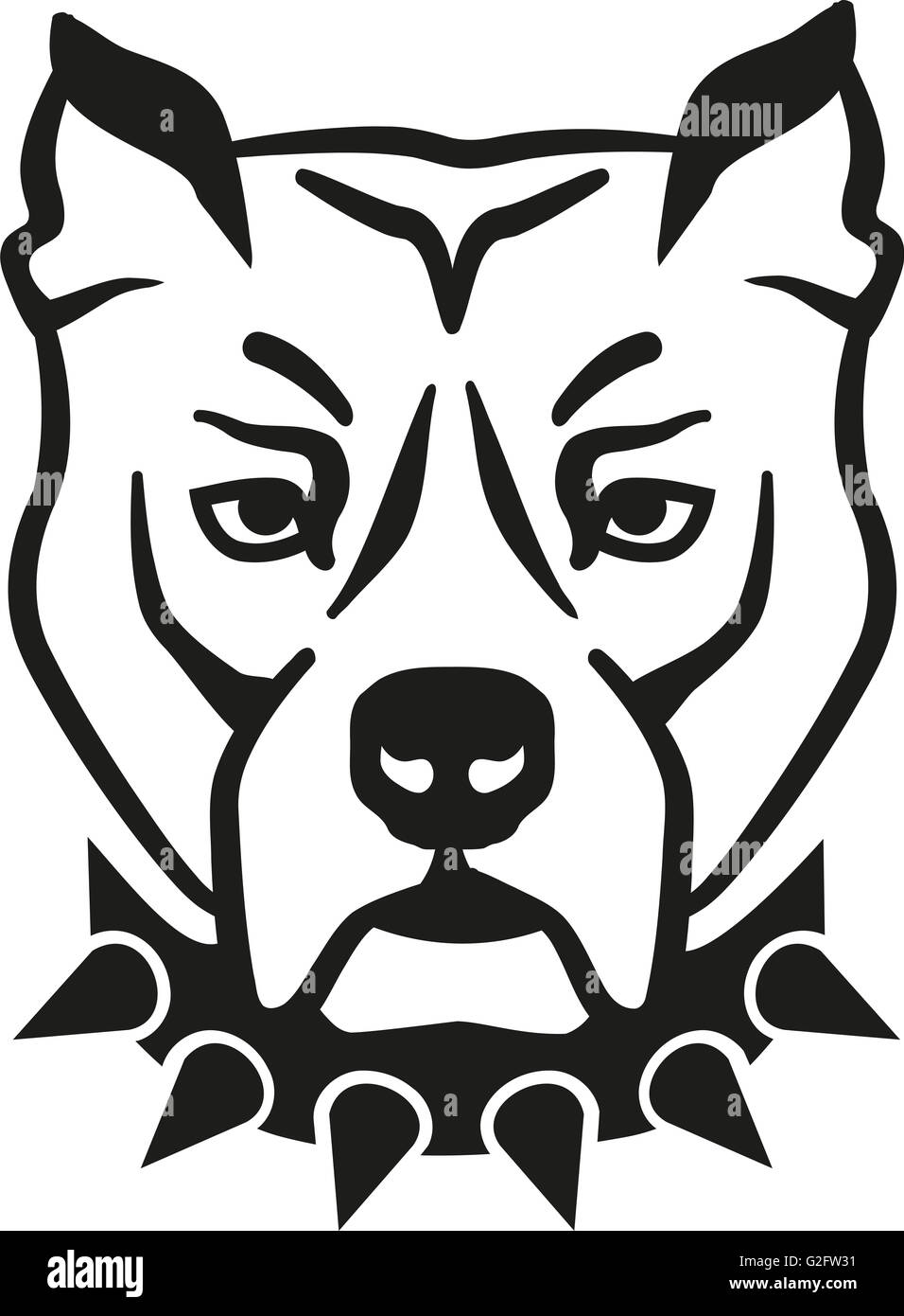 Pitbull logo hi-res stock photography and images - Alamy