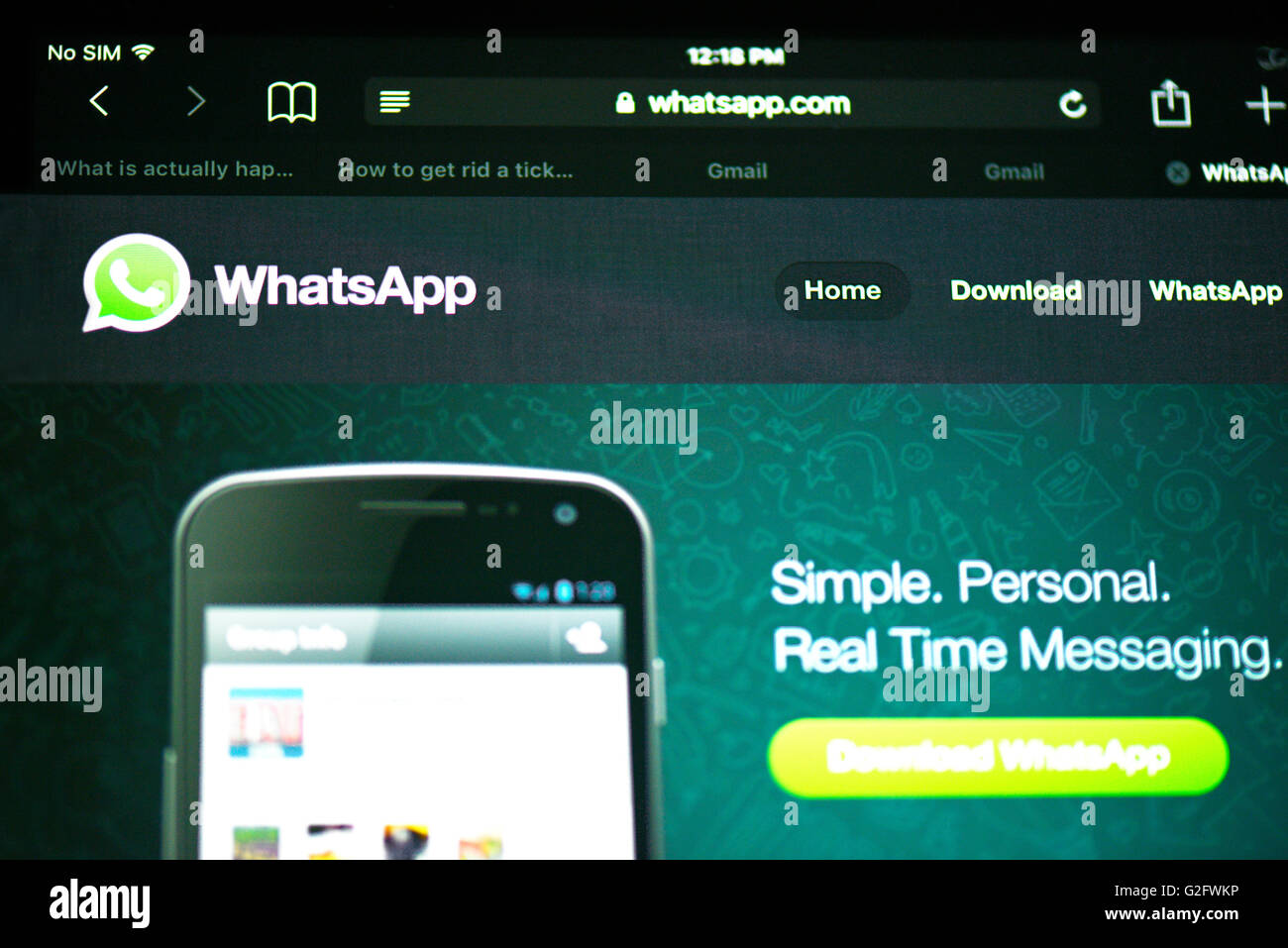 Whatsapp whats app logo icon hi-res stock photography and images - Alamy