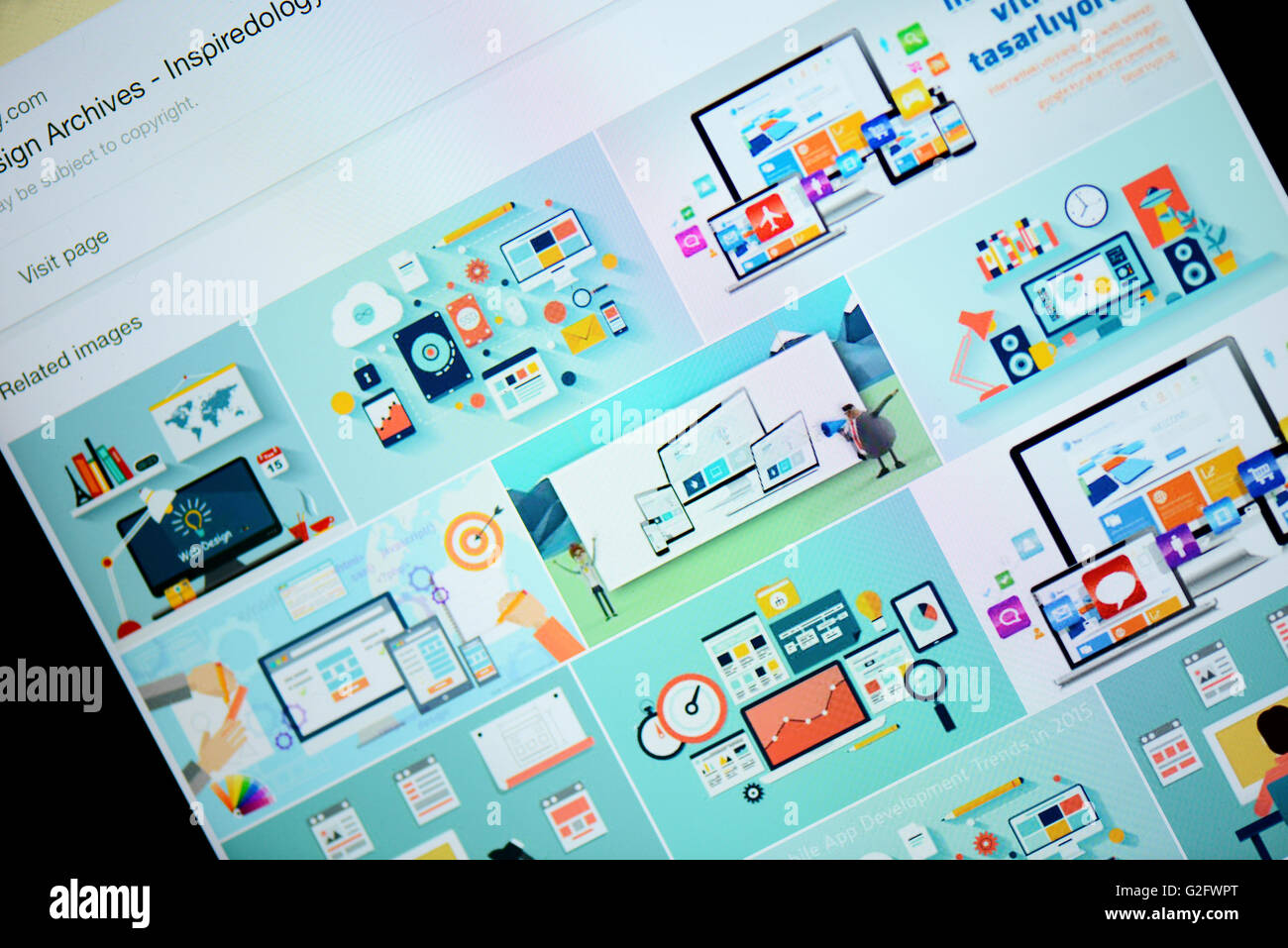 Internet explorer Browser showing its home page display its home page ...
