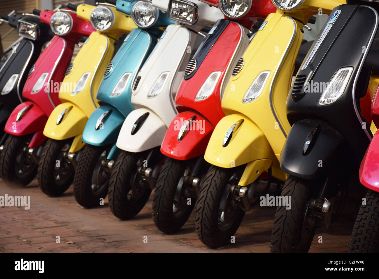 Stylish scooters hi-res stock photography and images - Alamy