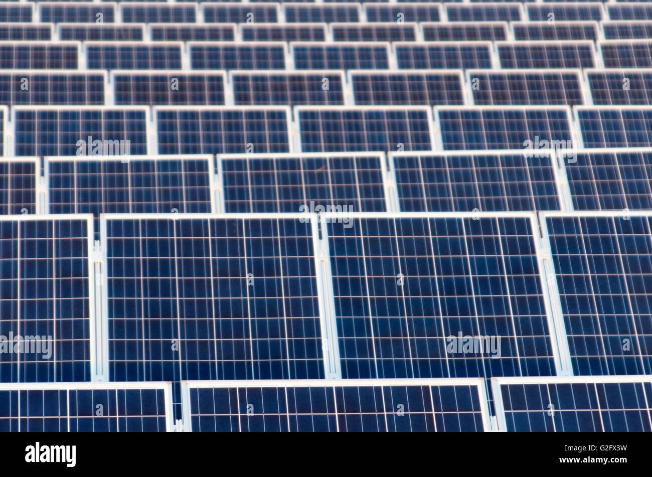 solar panels pattern Stock Photo - Alamy
