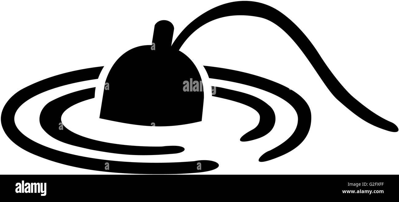 Fishing line with lure Stock Photo - Alamy