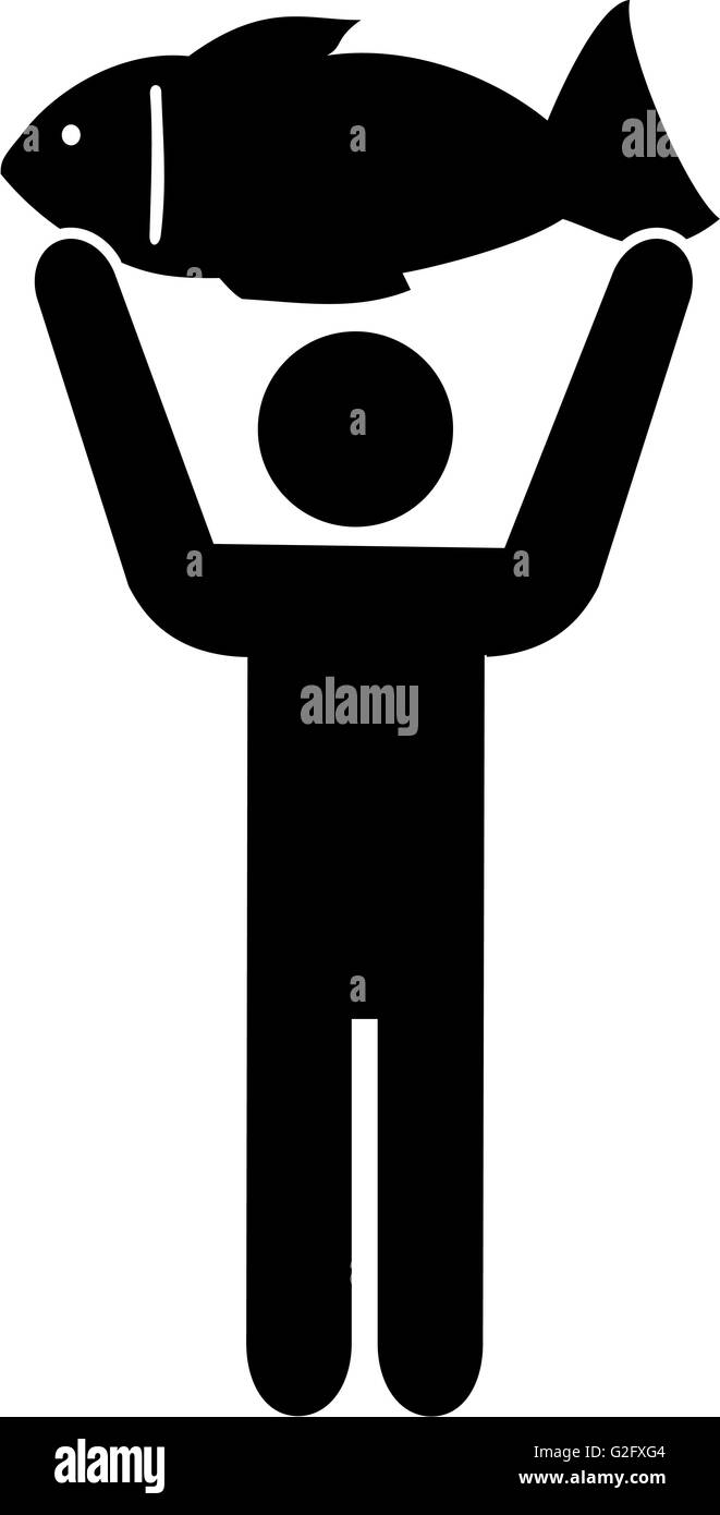 Fishing sport fish catch Black and White Stock Photos & Images - Alamy