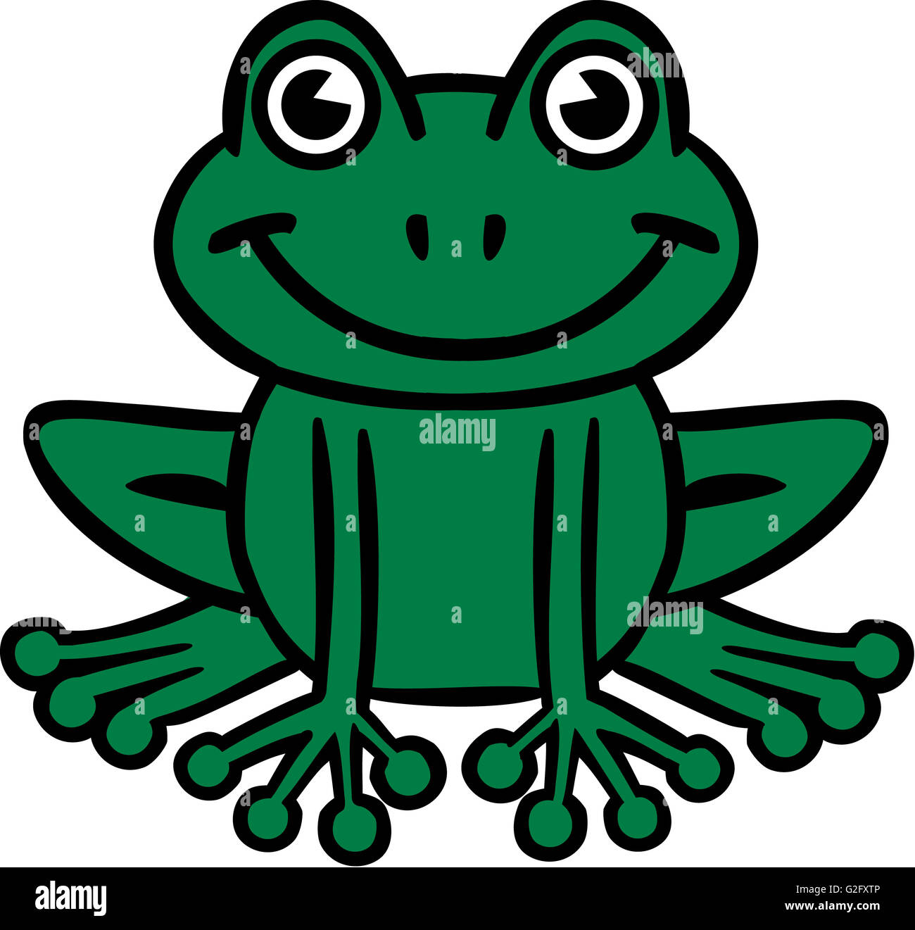 Frog cartoon hi-res stock photography and images - Alamy