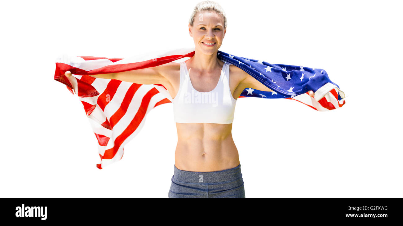 Posing flag hi-res stock photography and images - Alamy