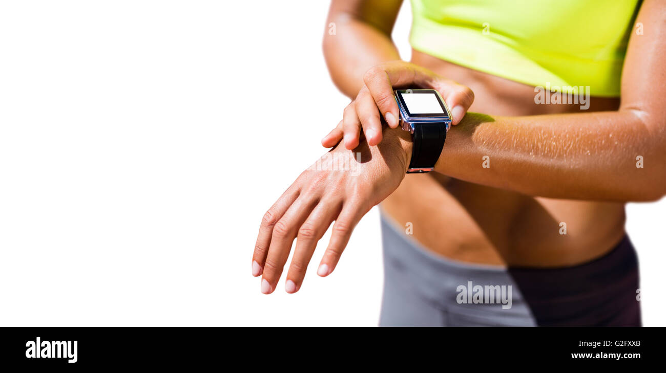 Wearing wrist watch hi-res stock photography and images - Alamy