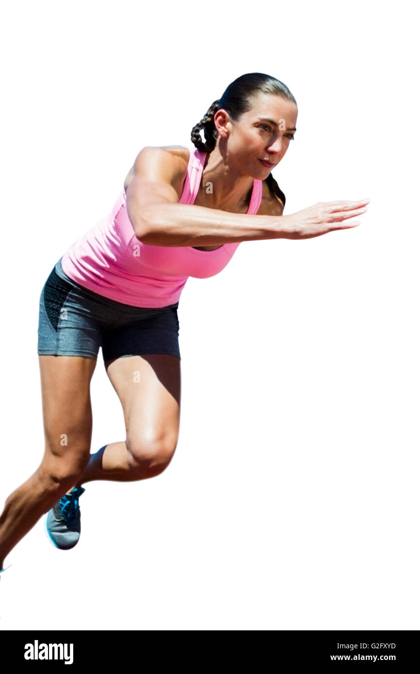 Running Cut Out Stock Images & Pictures - Alamy