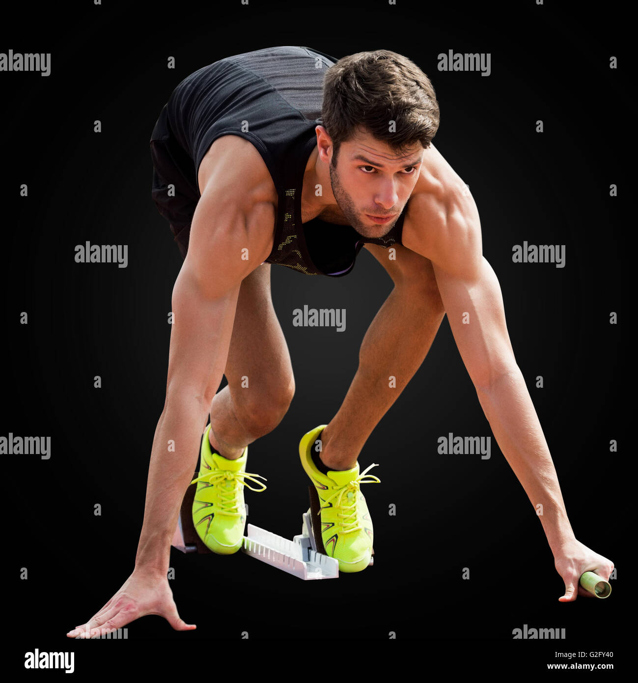 Starting block hi-res stock photography and images - Alamy