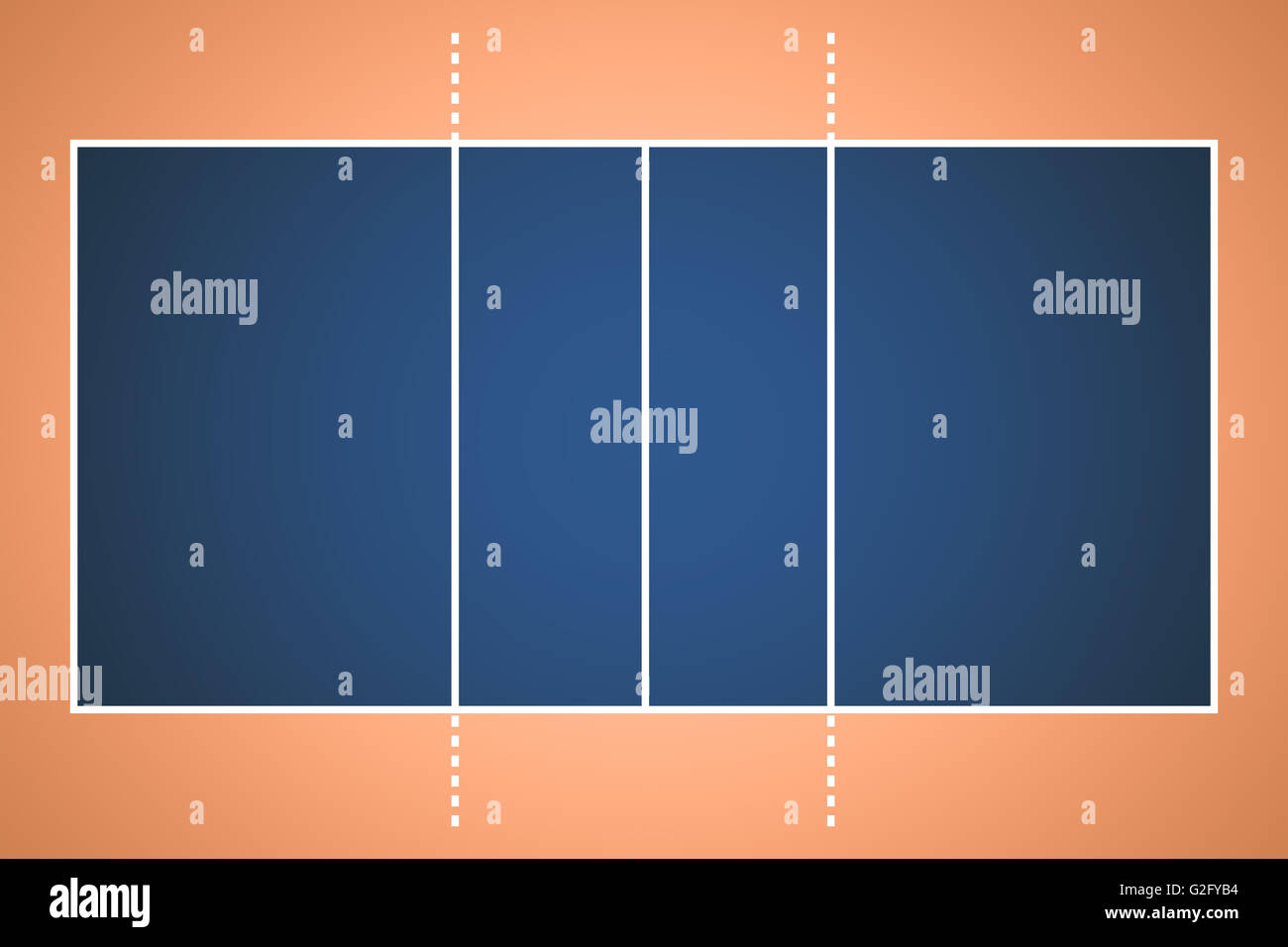Digital image of tennis field Stock Photo - Alamy