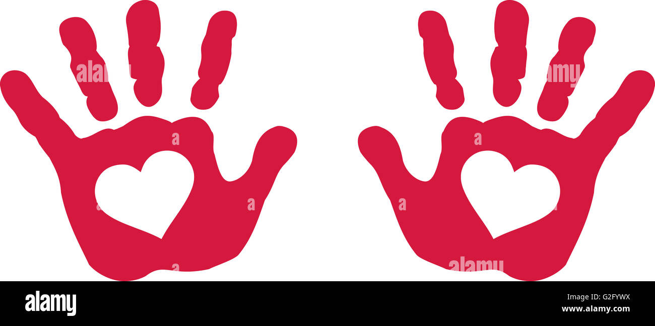 Handprint baby hi-res stock photography and images - Alamy