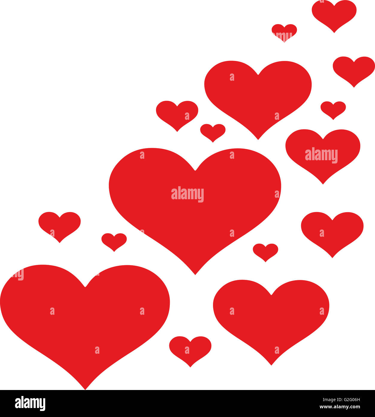 Design of hearts Stock Photo - Alamy