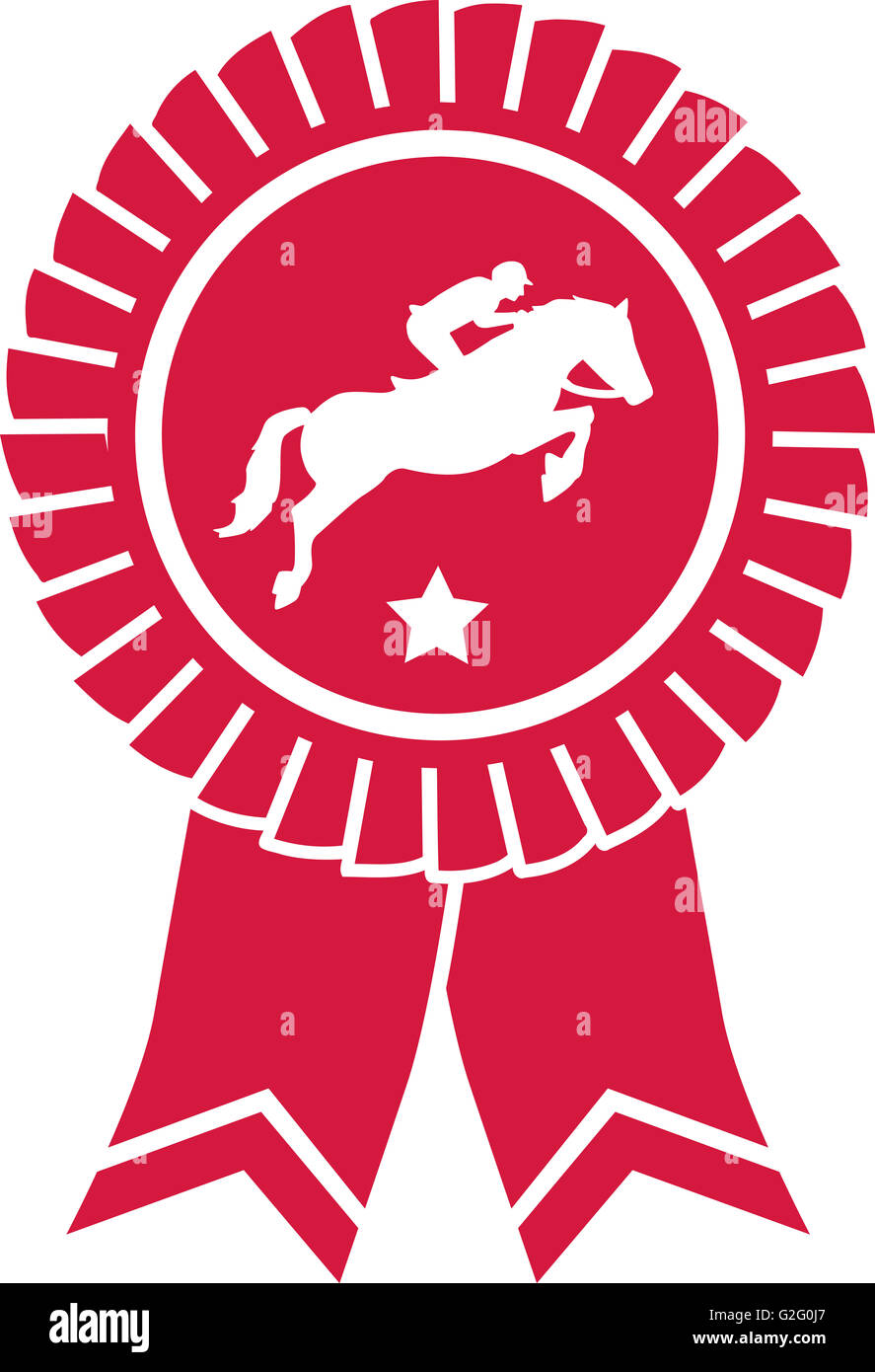 Horse Show Jumping Logo Stock Photos & Horse Show Jumping Logo Stock ...