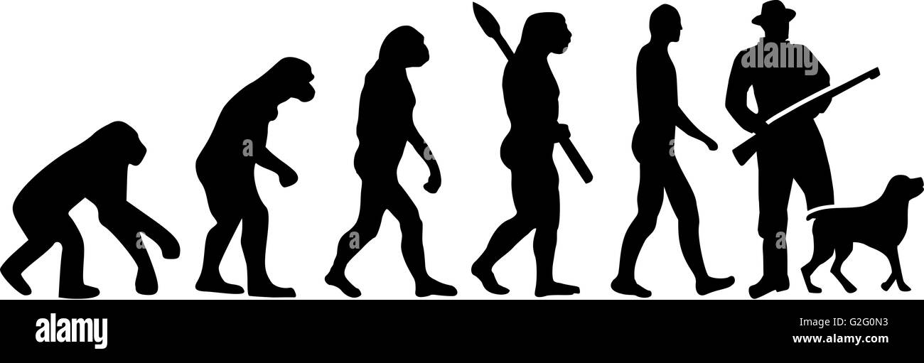 Homo sapiens hunting hi-res stock photography and images - Alamy