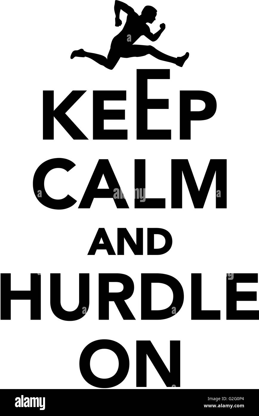 Hurdle race run Black and White Stock Photos & Images - Alamy