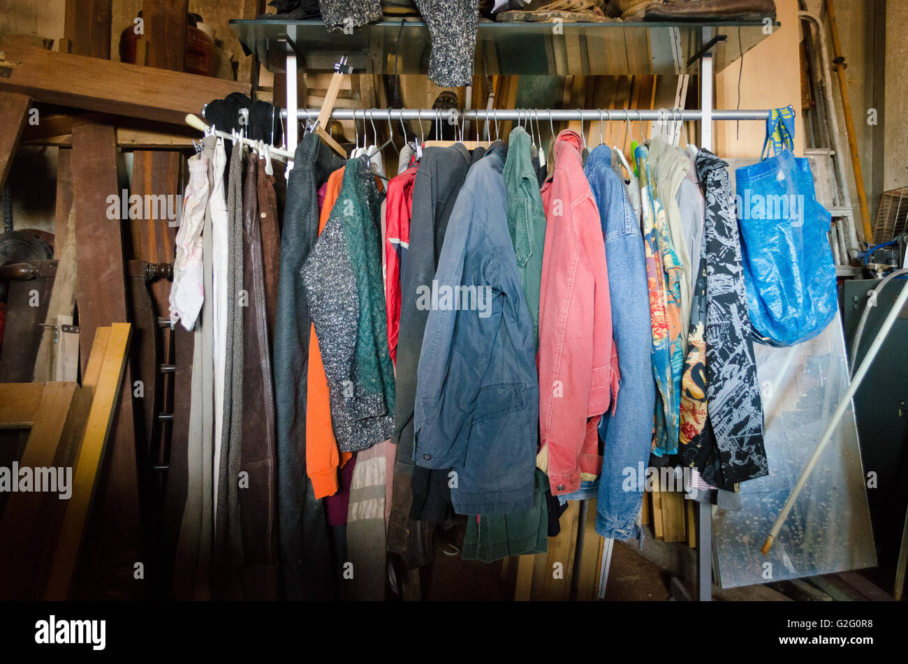 Old vintage clothes hi-res stock photography and images - Alamy