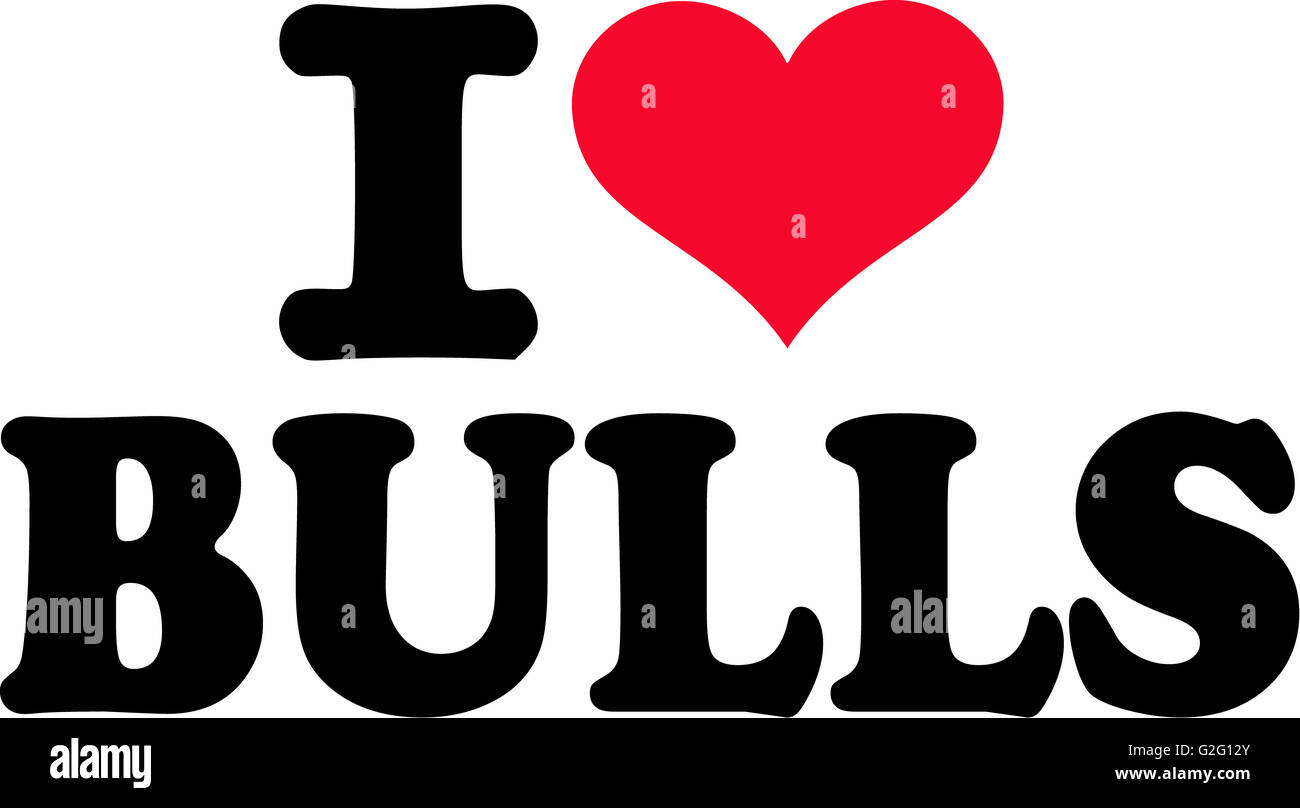I love bull hi-res stock photography and images - Alamy