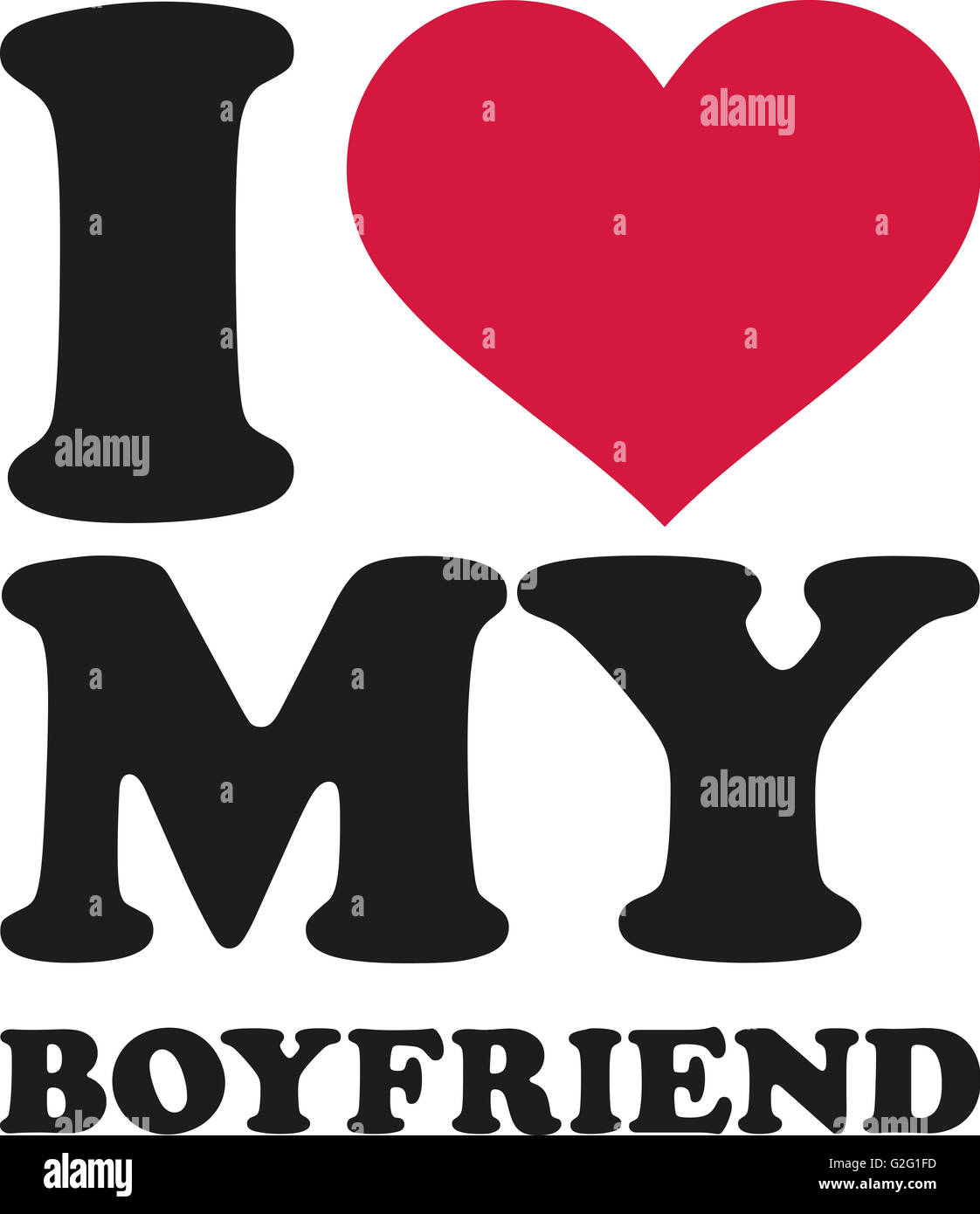 Boyfriend logo hi-res stock photography and images - Alamy