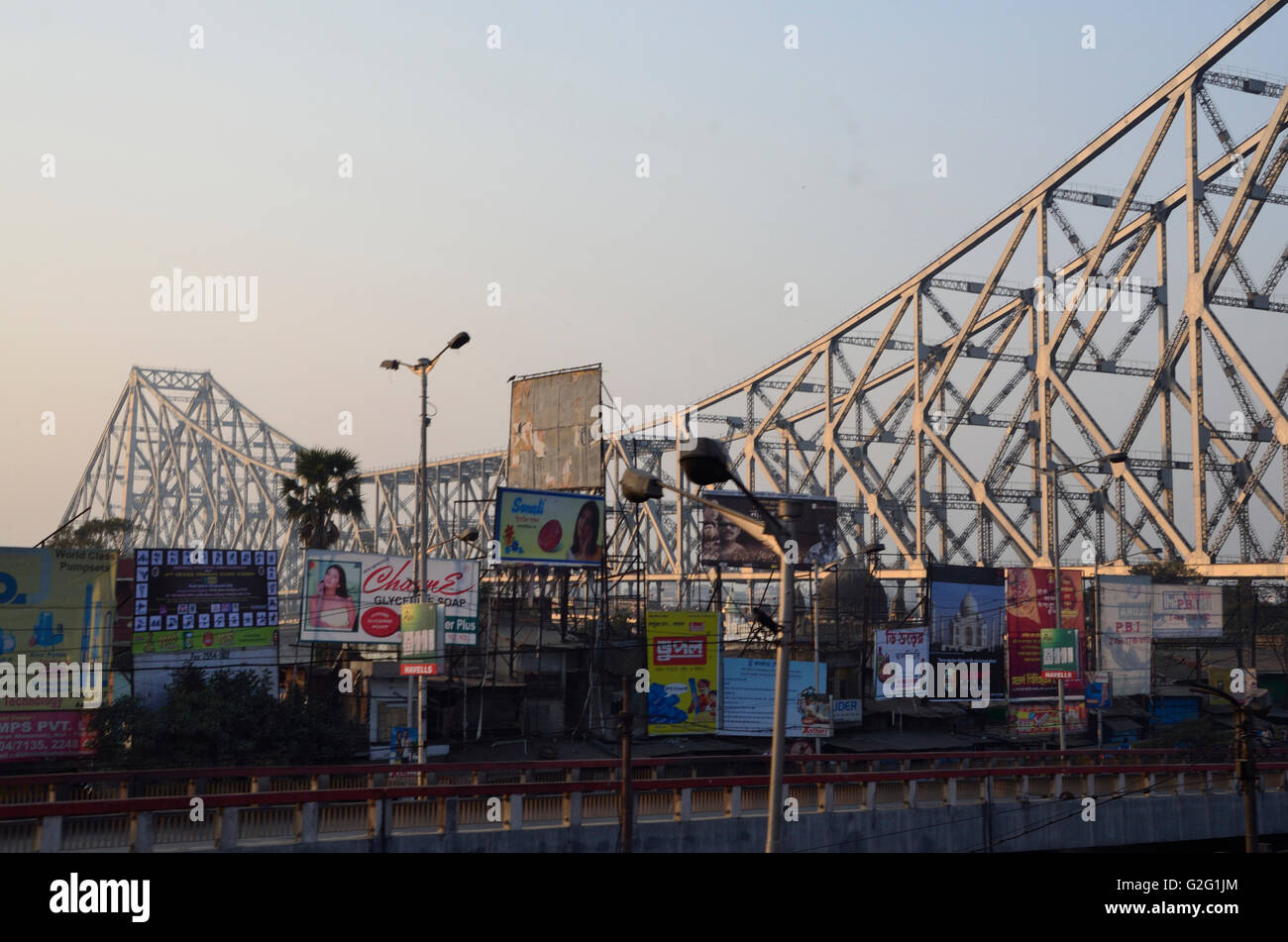Bus and tram crossing bridge hi-res stock photography and images - Alamy