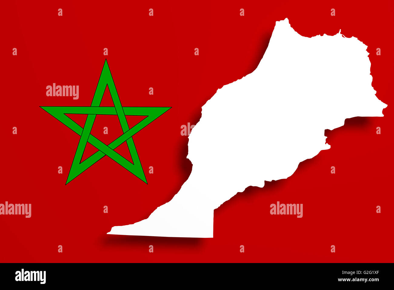 Map of arab maghreb hi-res stock photography and images - Alamy