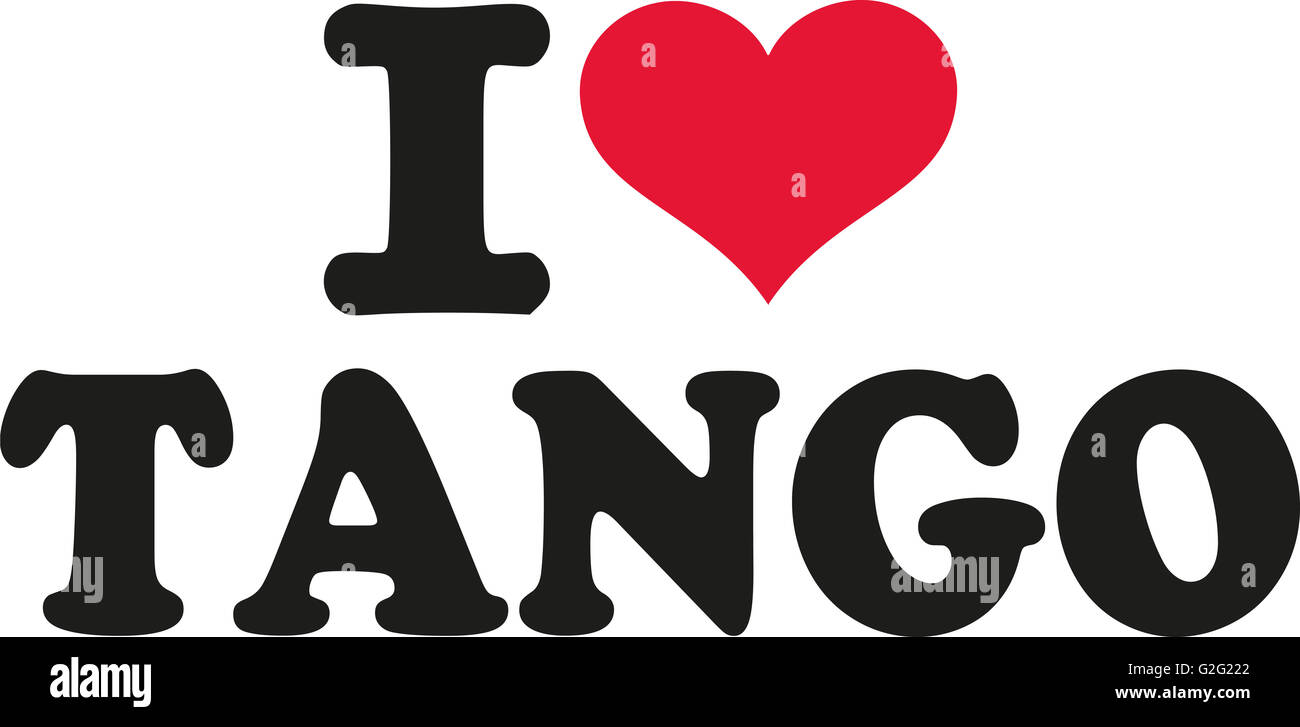 I love tango Stock Photo - Alamy