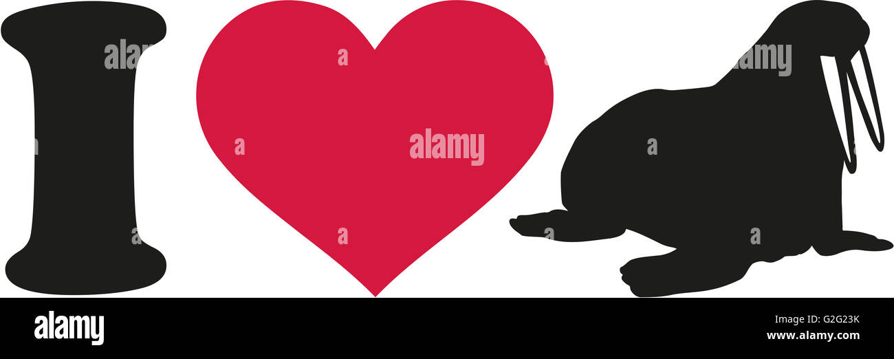 Walrus symbol hi-res stock photography and images - Alamy