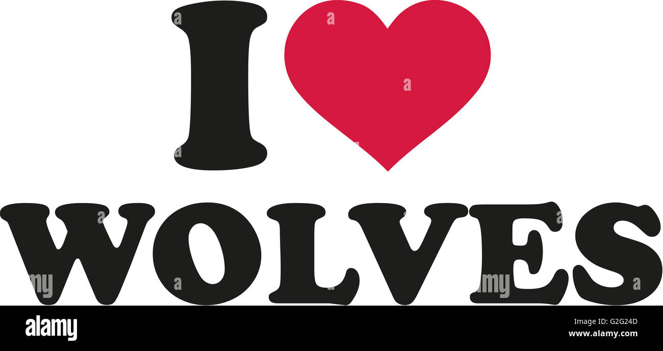I love wolves Stock Photo - Alamy