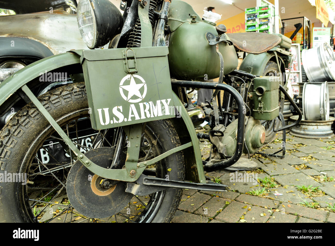 Old Timer Motorcycle High Resolution Stock Photography and Images - Alamy
