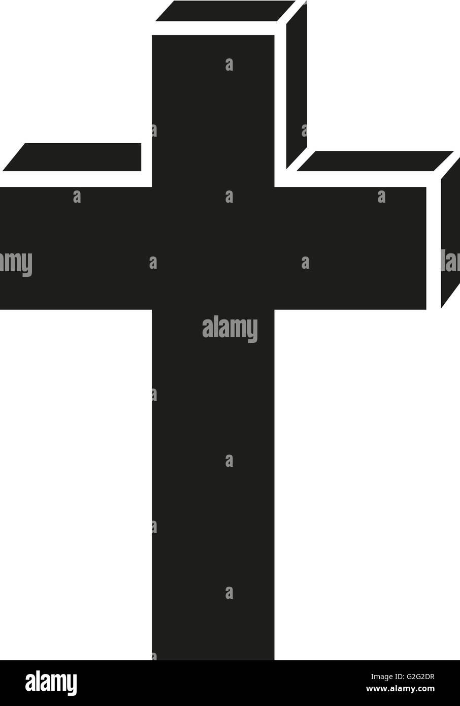 Fat religious cross Stock Photo - Alamy