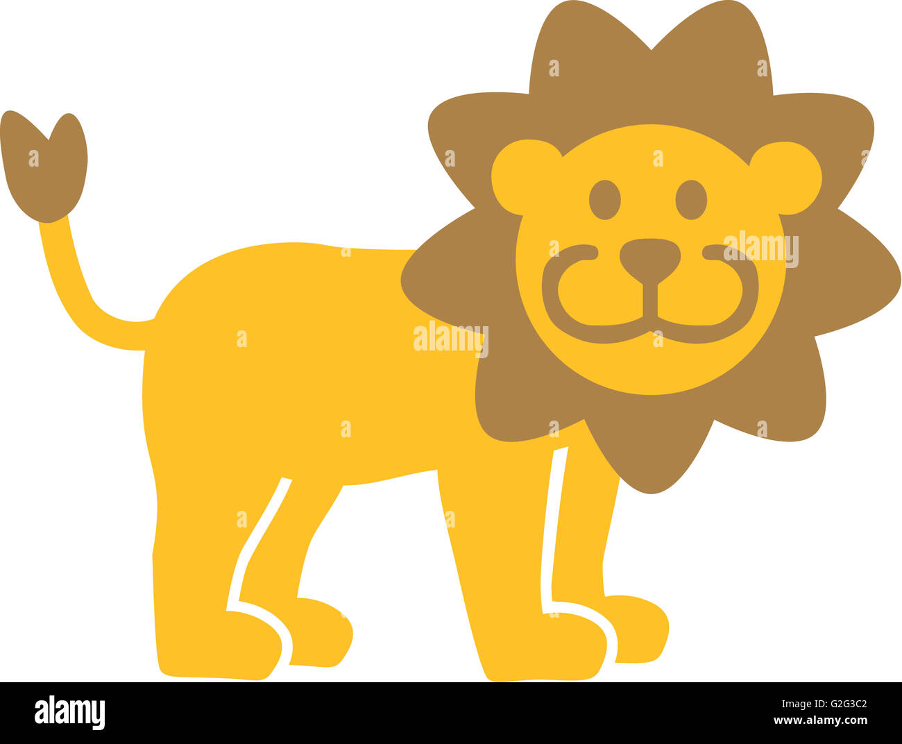 Lion comic hi-res stock photography and images - Alamy