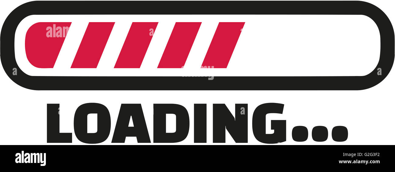 Loading symbol for computer Stock Photo - Alamy