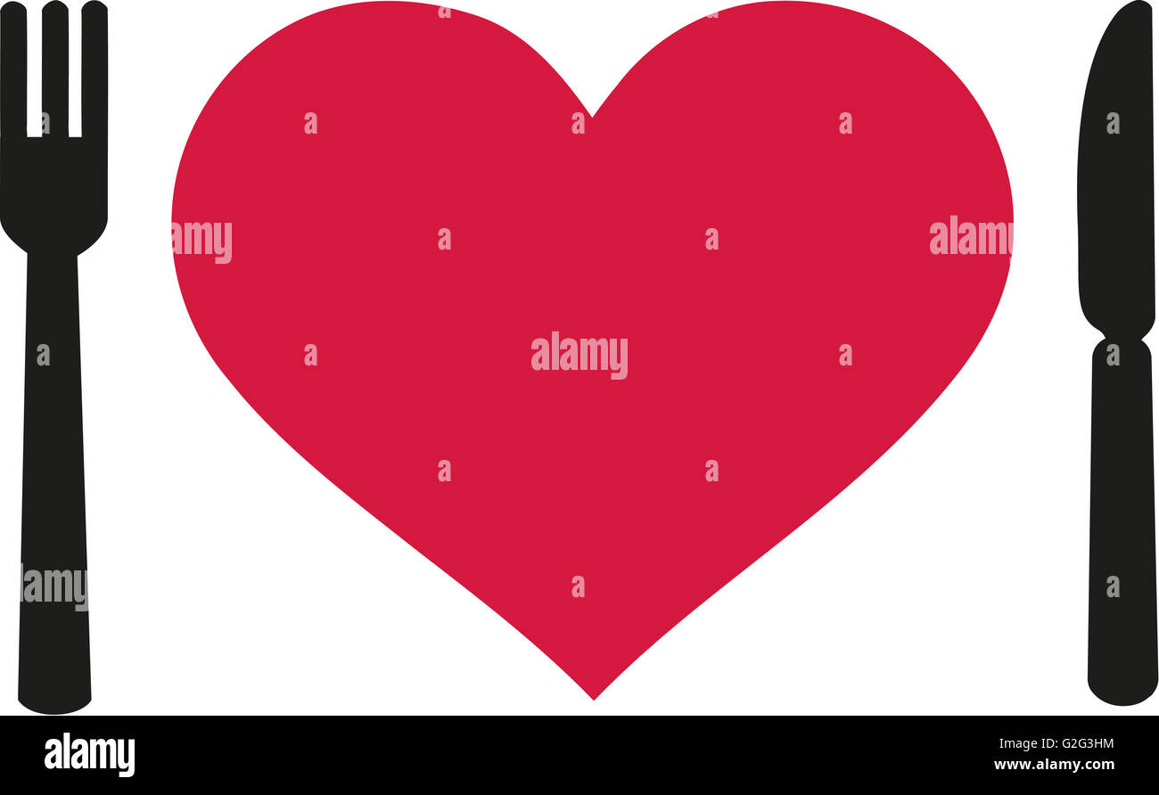 Heart menu hi-res stock photography and images - Alamy