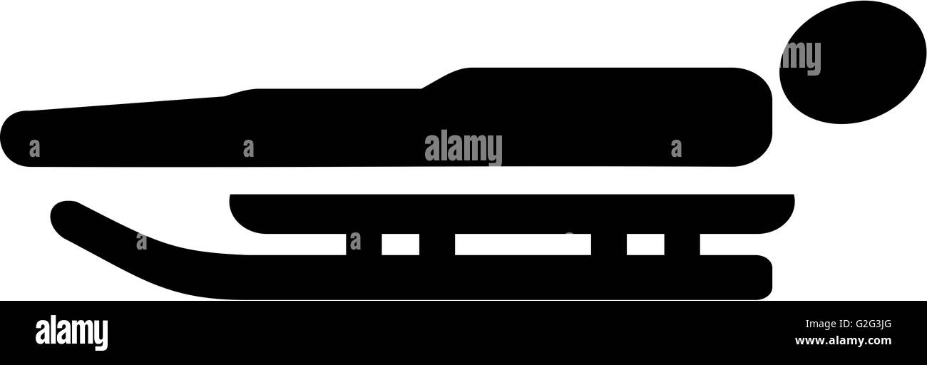 Ice luge Black and White Stock Photos & Images - Alamy