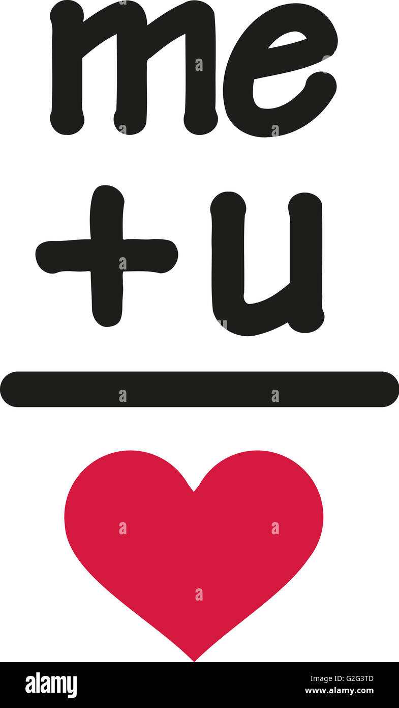 Plus love hi-res stock photography and images - Alamy