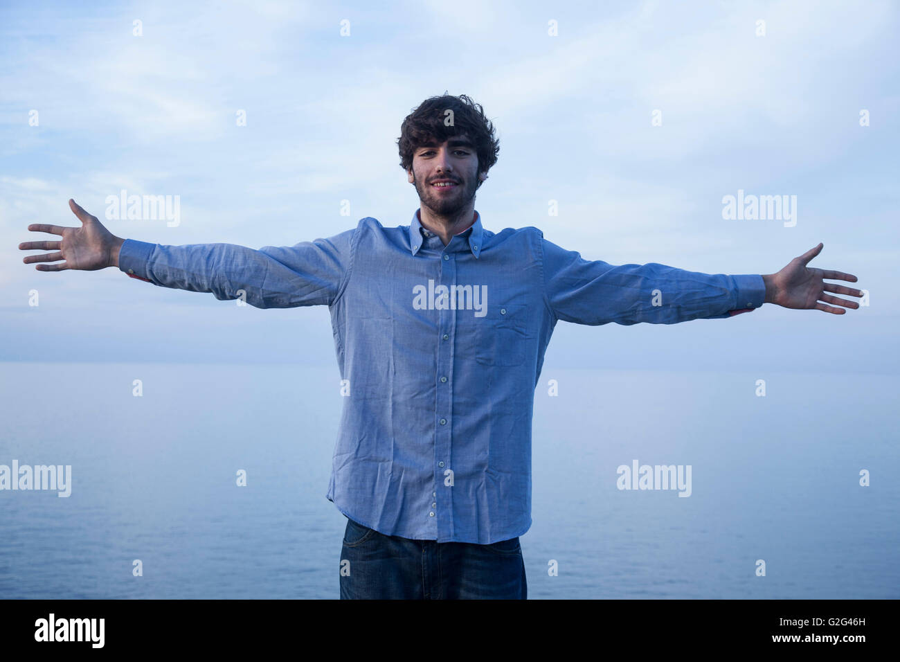 Extended Arms High Resolution Stock Photography and Images - Alamy